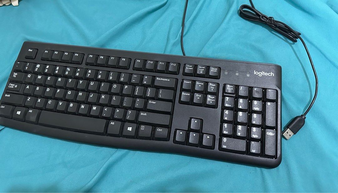 Logitech K120 Keyboard, Computers & Tech, Parts & Accessories, Computer Keyboard on Carousell