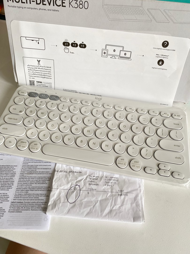 Logitech Multi Device K Keyboard On Carousell
