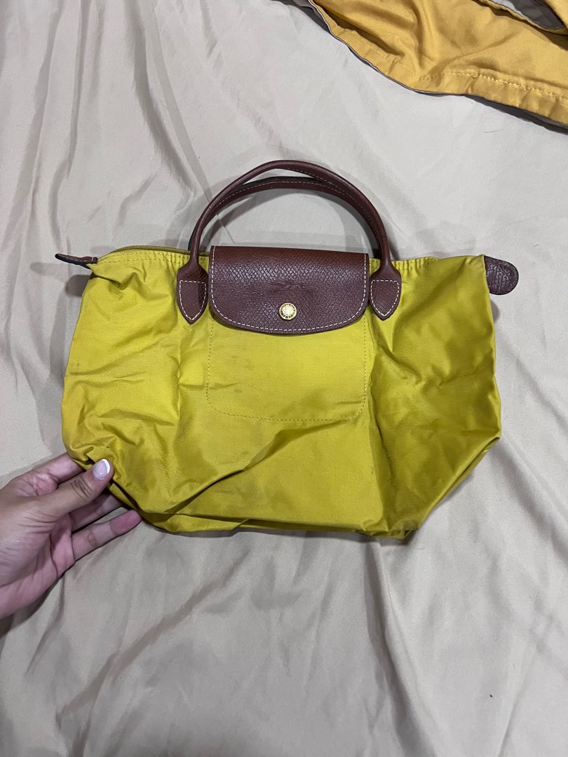 Longchamp Original Small in Yellow on Carousell