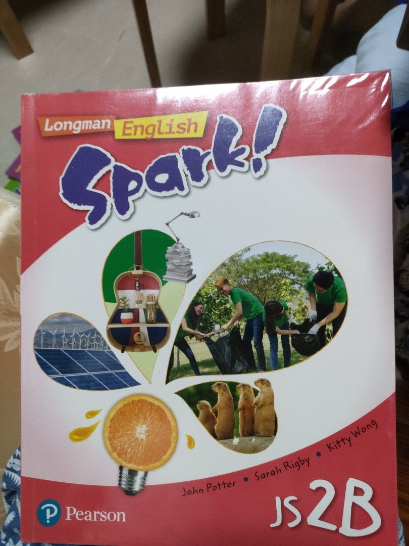 Longman English Spark! (Vocabulary Booster)2B, 興趣及遊戲, 書本 & 文具, 教科書 ...