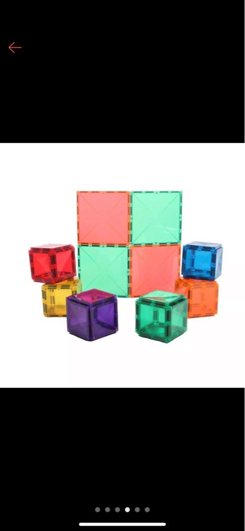 Magnetic Connectix Tiles toy, Hobbies & Toys, Toys & Games on Carousell