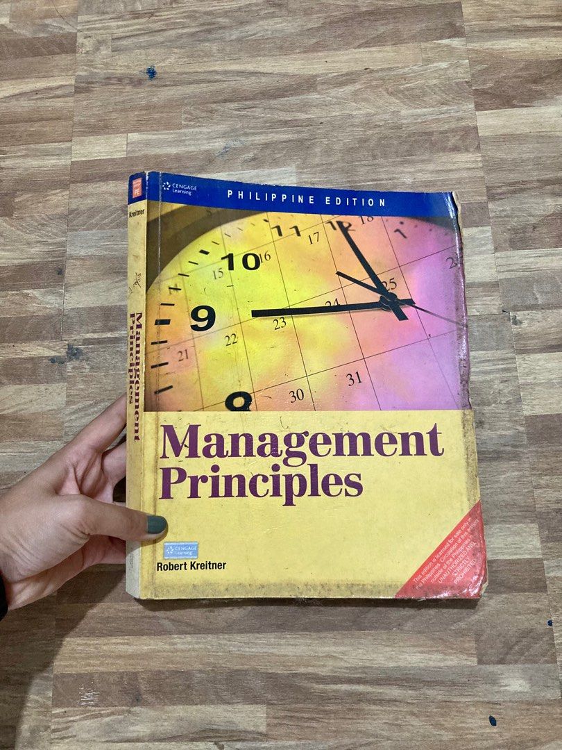 Management Principles Book (Robert Kreitner), Hobbies & Toys, Books ...