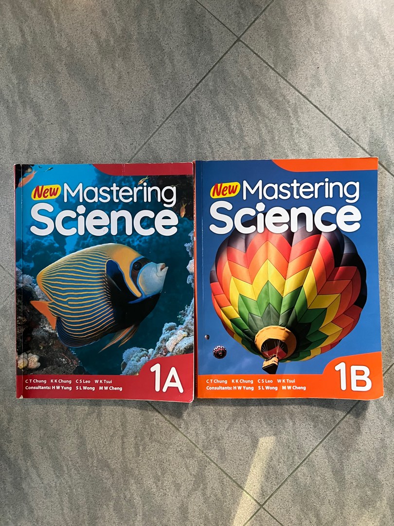 Mastering Science 1A 1B, 興趣及遊戲, 書本 & 文具, 教科書 - Carousell
