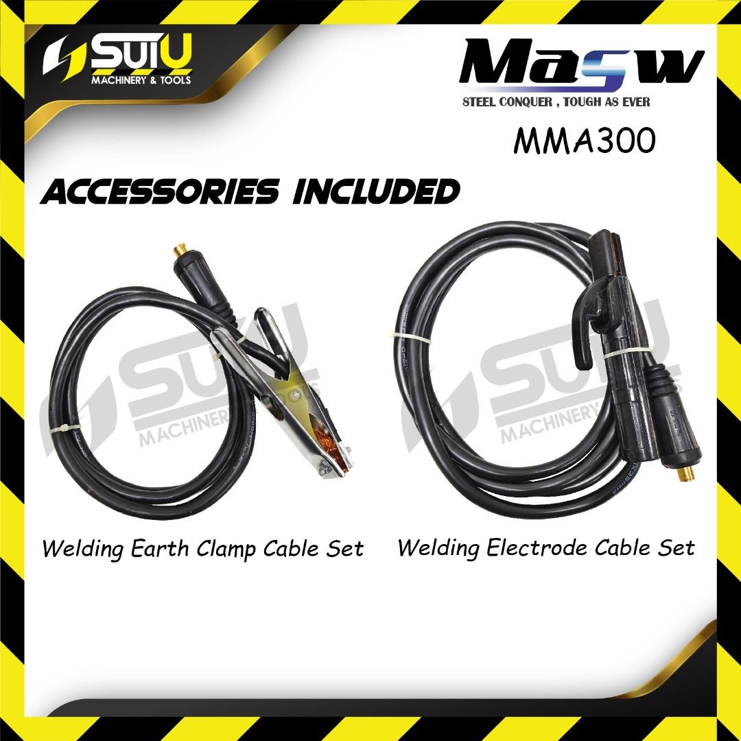 MASW MMA300 Single Phase & Three Phase Inverter Welding Machine (240V ...