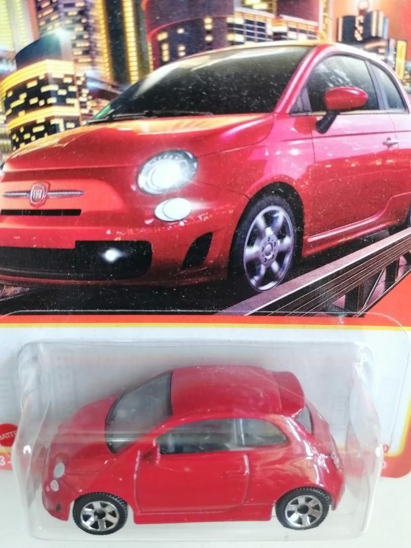 Matchbox 2021 MBX Metro 2019 Fiat 500 Turbo - Red, Hobbies & Toys, Toys ...