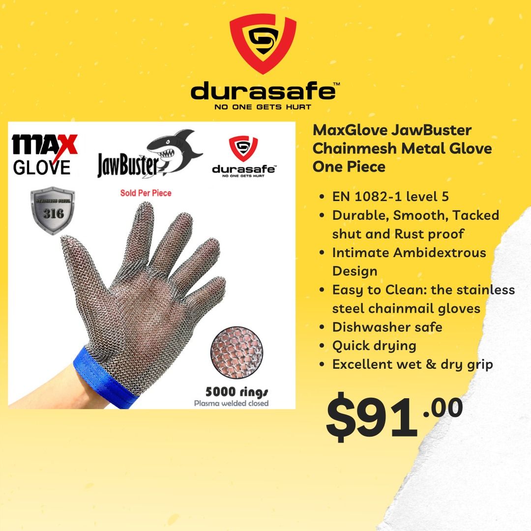 MaxGlove - Durasafe Safety Gloves, Men's Fashion, Watches & Accessories, Gloves on Carousell
