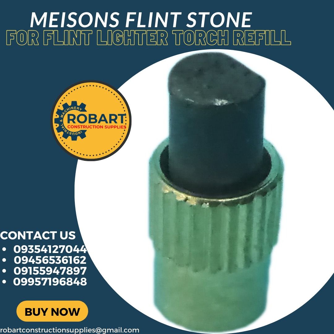 MEISONS FLINT STONE FOR FLINT LIGHTER TORCH REFILL on Carousell