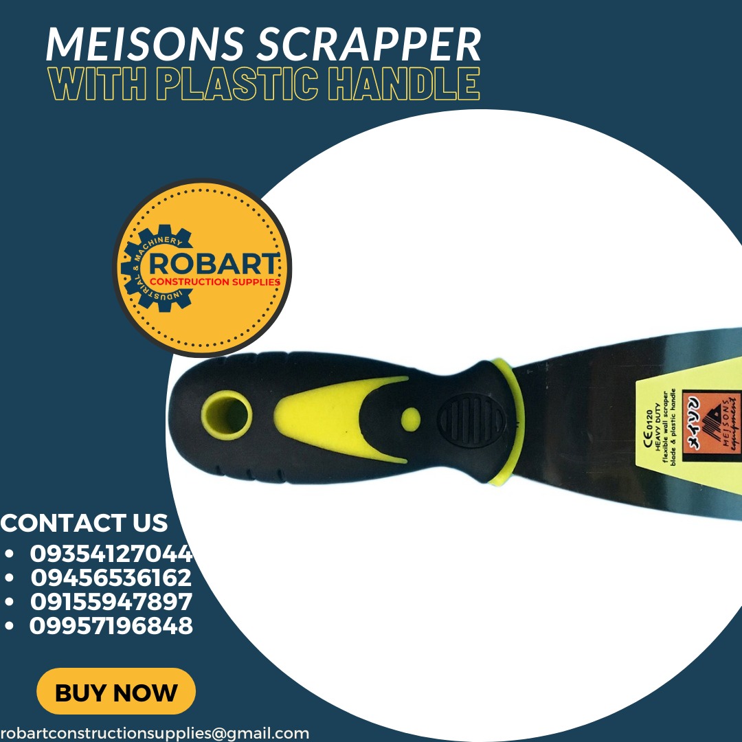 MEISONS SCRAPPER WITH PLASTIC HANDLE on Carousell