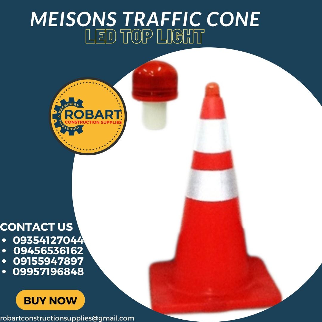 MEISONS TRAFFIC CONE LED TOP LIGHT on Carousell