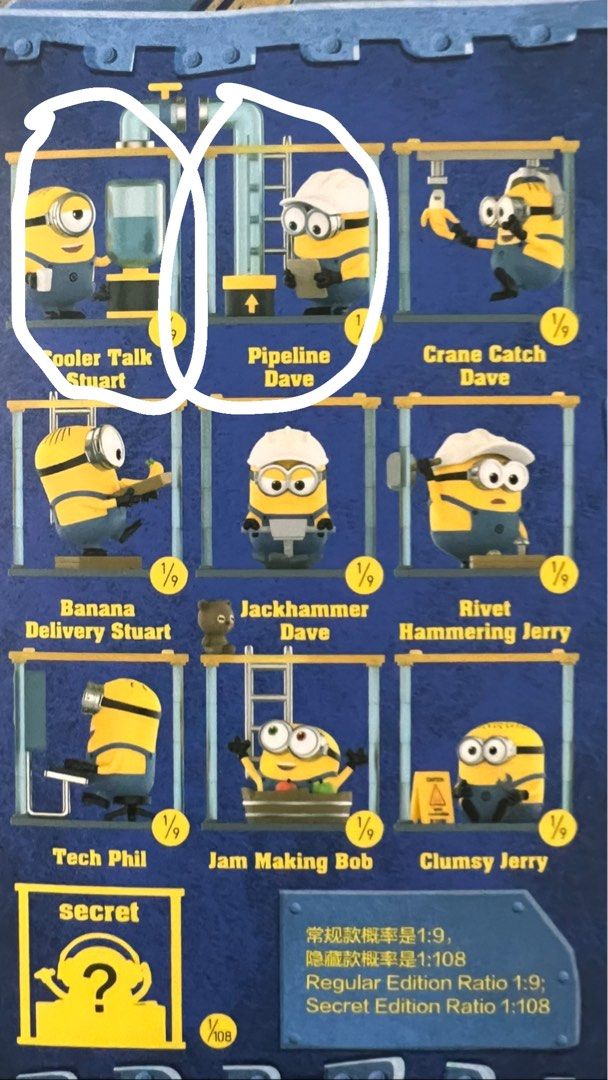Minions at work popmart, Hobbies & Toys, Toys & Games on Carousell