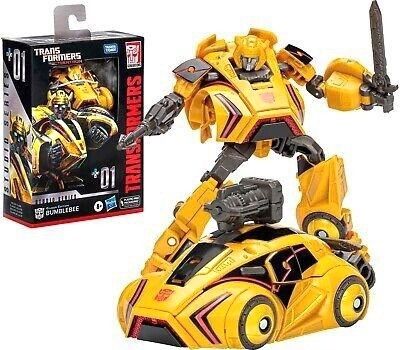 MISB Transformers Generations War For Cybertron Studio Series Deluxe Class +01 Bumblebee WFC 01 ...