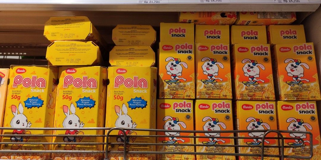 MONDE POLA SNACK 25gr, Makanan & Minuman, Snek di Carousell