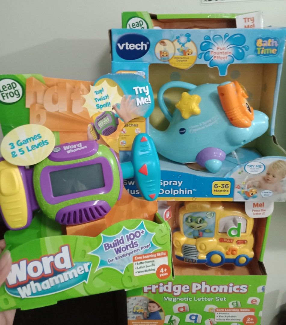 Musical Dolphin Swimspray Waterproof Vtech, Hobbies & Toys, Toys ...