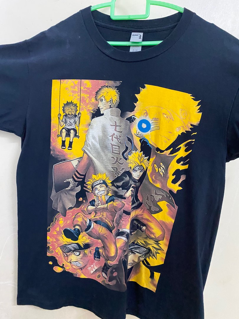 Naruto Bootleg by Gildan, Men's Fashion, Activewear on Carousell