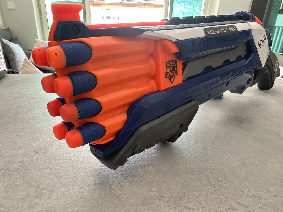 Nerf Elite Roughcut 2x4, Hobbies & Toys, Toys & Games on Carousell
