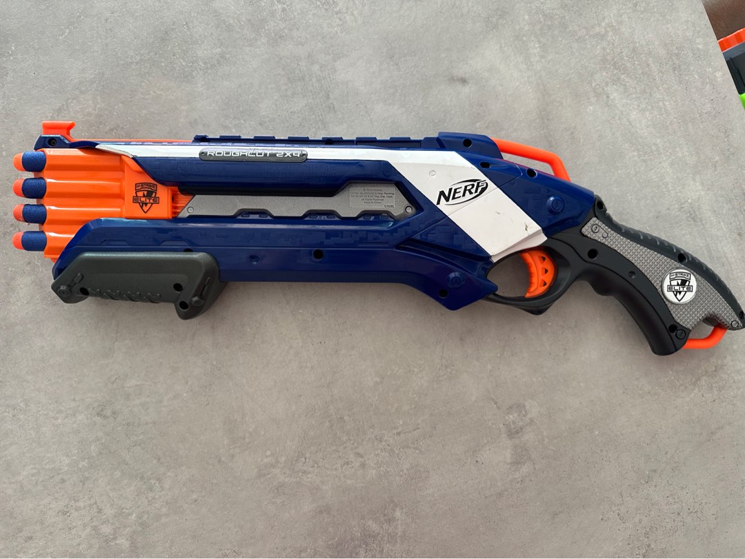 Nerf Elite Roughcut 2x4, Hobbies & Toys, Toys & Games on Carousell