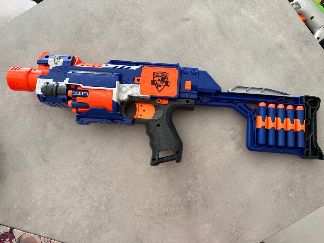 Nerf Stockade blaster , Hobbies & Toys, Toys & Games on Carousell