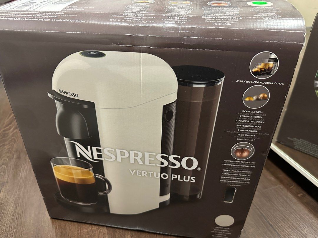 Nespresso Vertuo Plus, TV & Home Appliances, Kitchen Appliances, Coffee ...