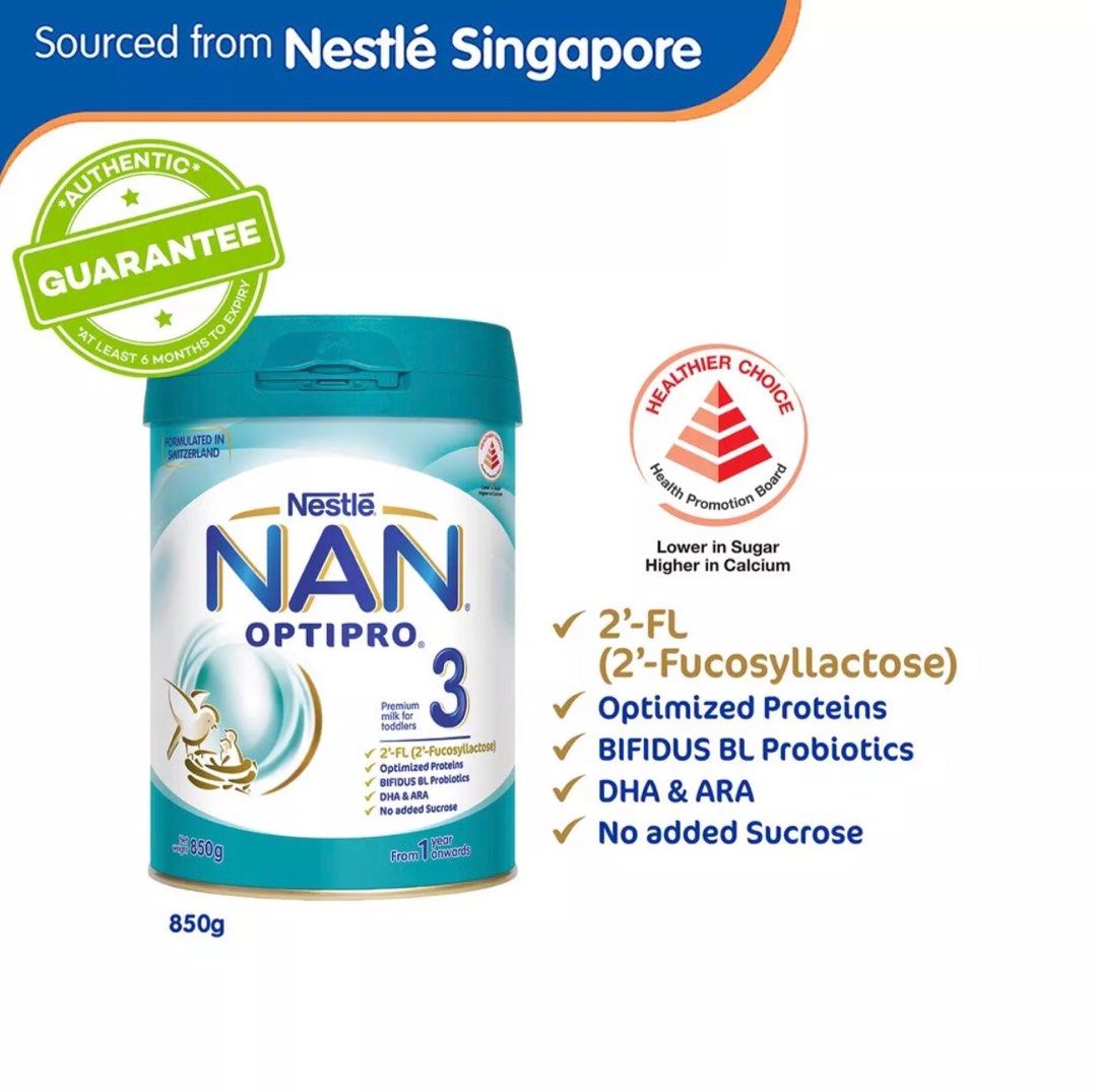 Nestle Nan Optipro 3, Health & Nutrition, Health Supplements, Health ...
