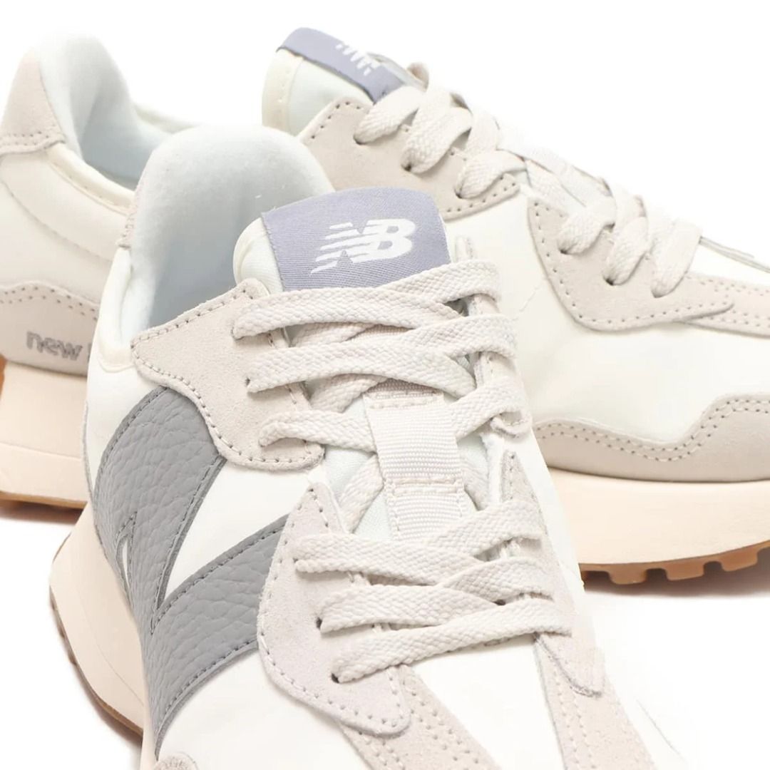 New Balance 327 Moonbeam Shadow Grey on Carousell