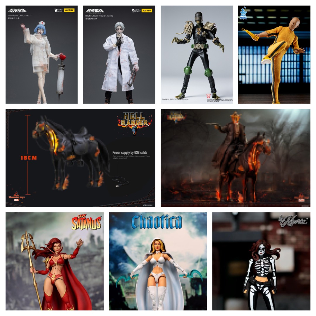 New Pre Order - 1/12th Action Figure Thunder Toys / Executive Replicas / Joy Toy / DID / Hiya ...