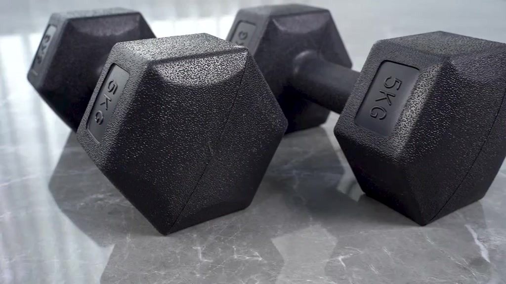 New Premium Dumbbell 10/15/20kg Dumbbell Set dumbell Set SB0395, Sports ...