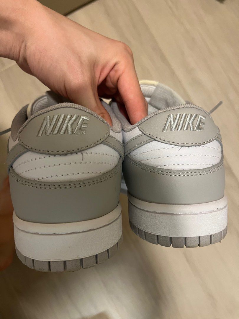 Nike dunks grey fog, Men's Fashion, Footwear, Sneakers on Carousell