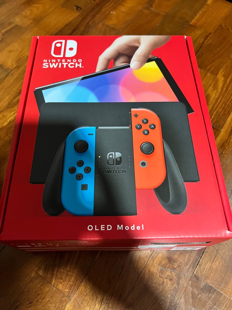 Nintendo Switch OLED (Black), Video Gaming, Video Game Consoles ...