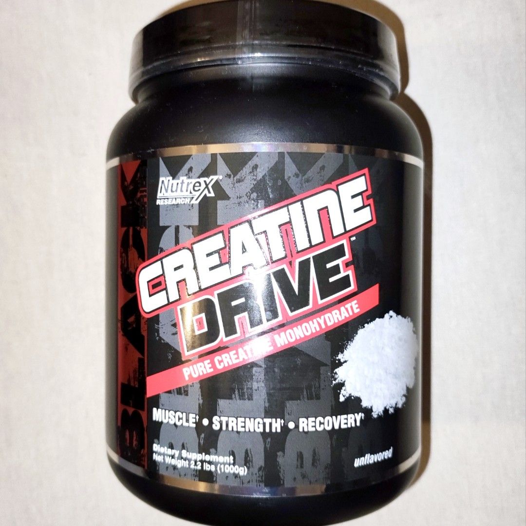 1000g Nutrex Creatine Drive, USA, Health & Nutrition, Health ...