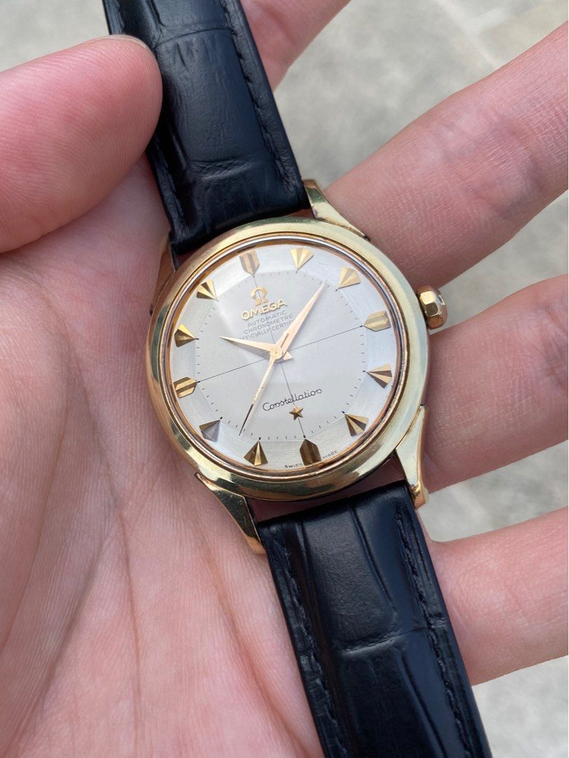 Omega Constellation Arrowhead Markers - Ref. 2852 18k Gold Capped Two ...