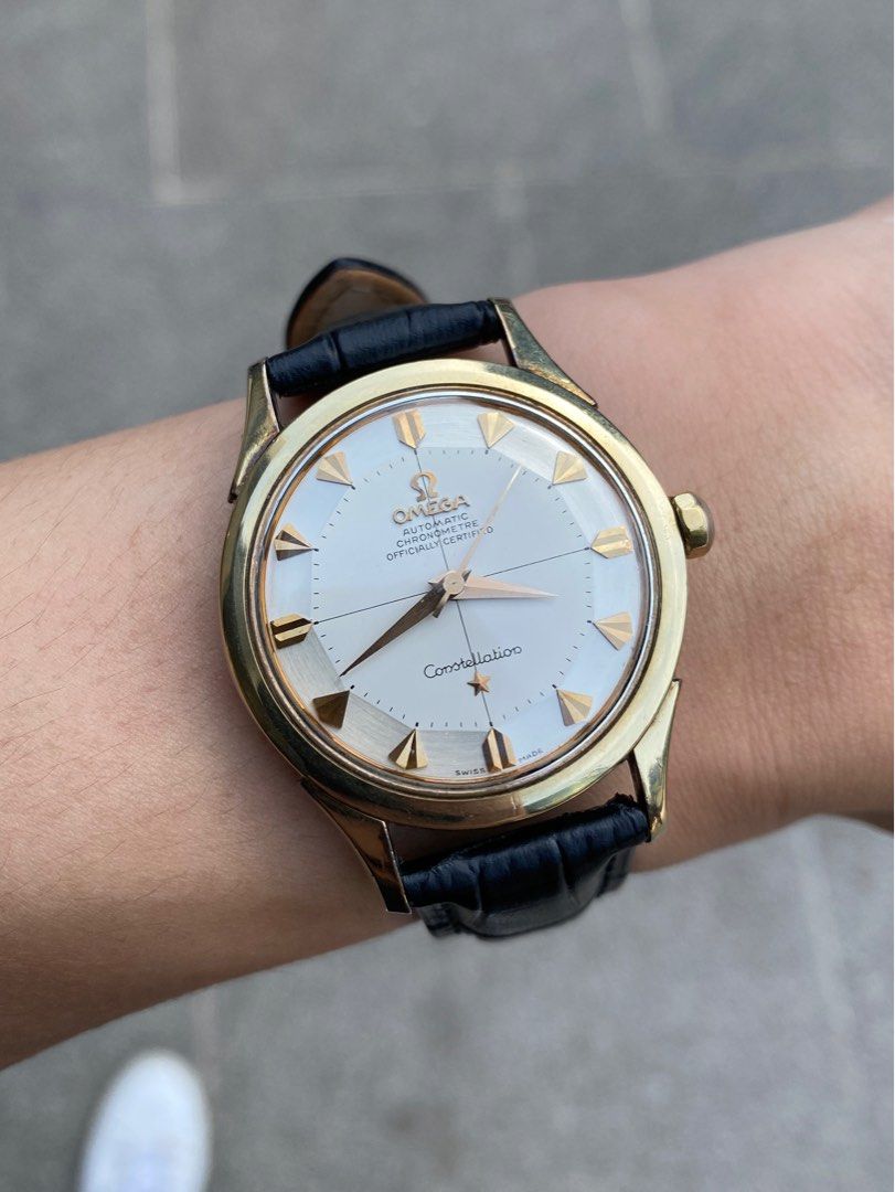 Omega Constellation Arrowhead Markers - Ref. 2852 18k Gold Capped Two ...