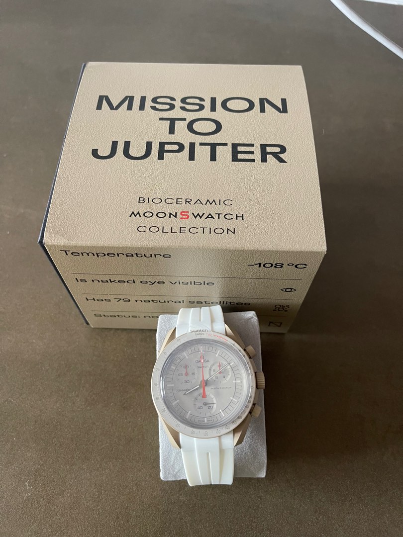 Omega Swatch - Mission to Jupiter on Carousell
