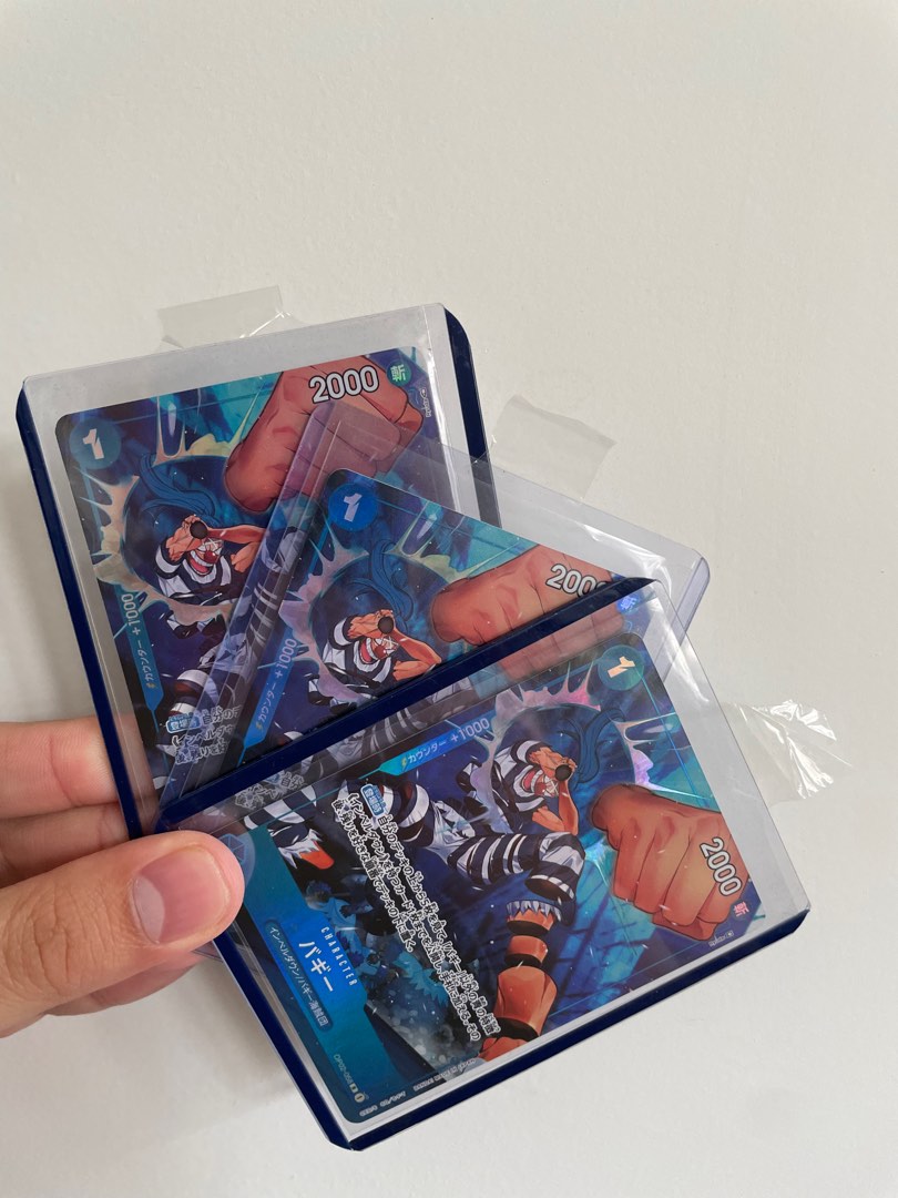 One Piece OPTCG Buggy OP03 AA, Hobbies & Toys, Toys & Games on Carousell