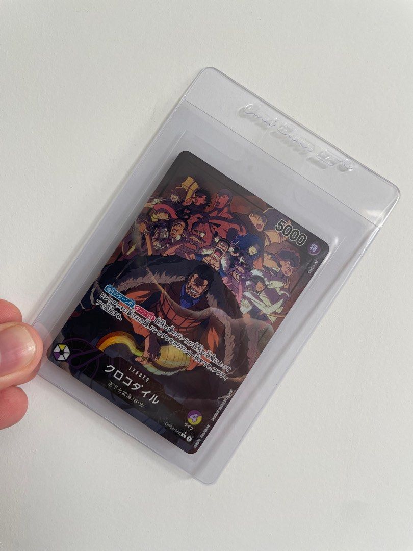 One Piece OPTCG Crocodile Leader AA, Hobbies & Toys, Toys & Games on ...