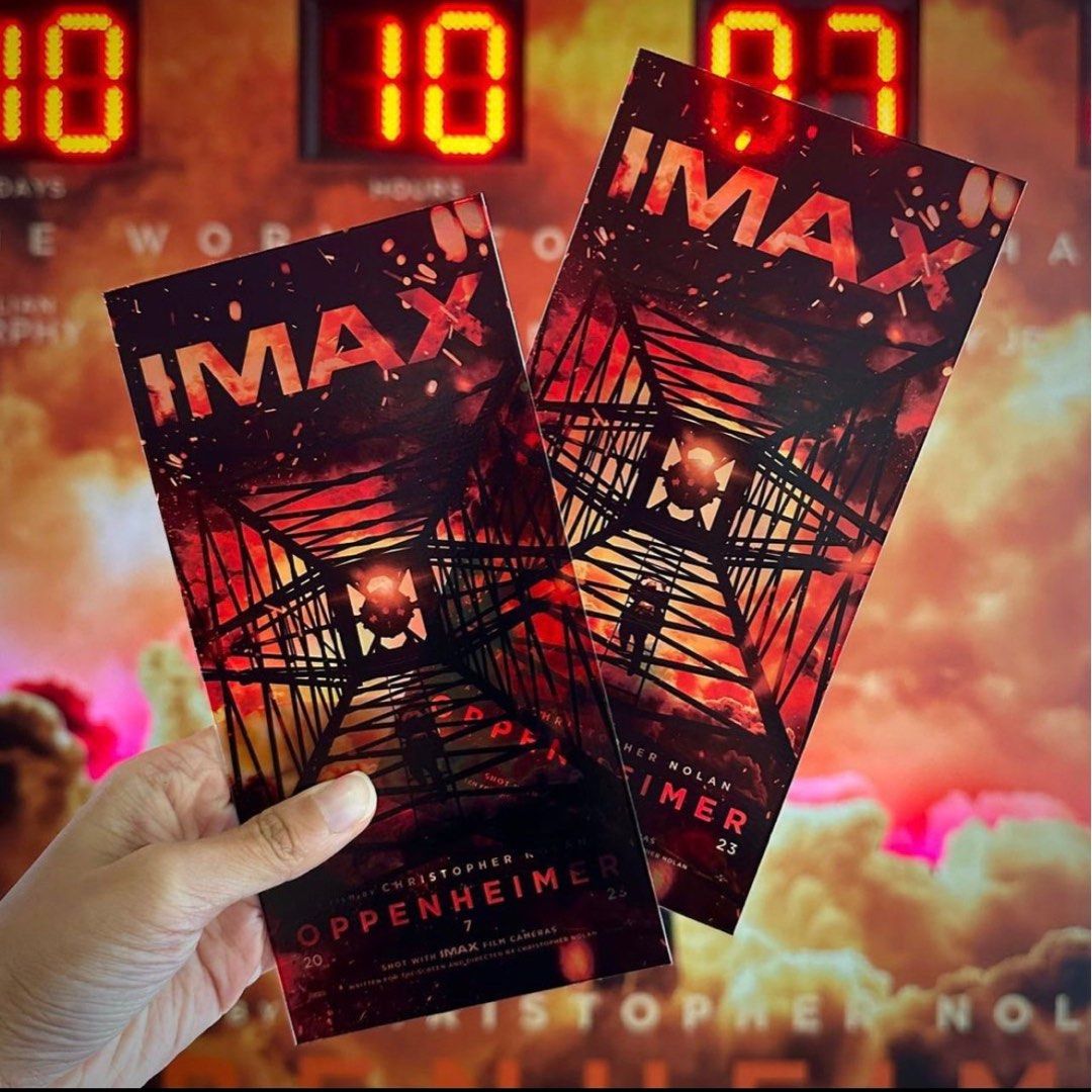 Oppenheimer Collectible Ticket, Hobbies & Toys, Memorabilia ...