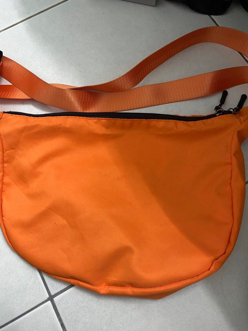 orange sling bag, Women's Fashion, Bags & Wallets, Cross-body Bags on ...
