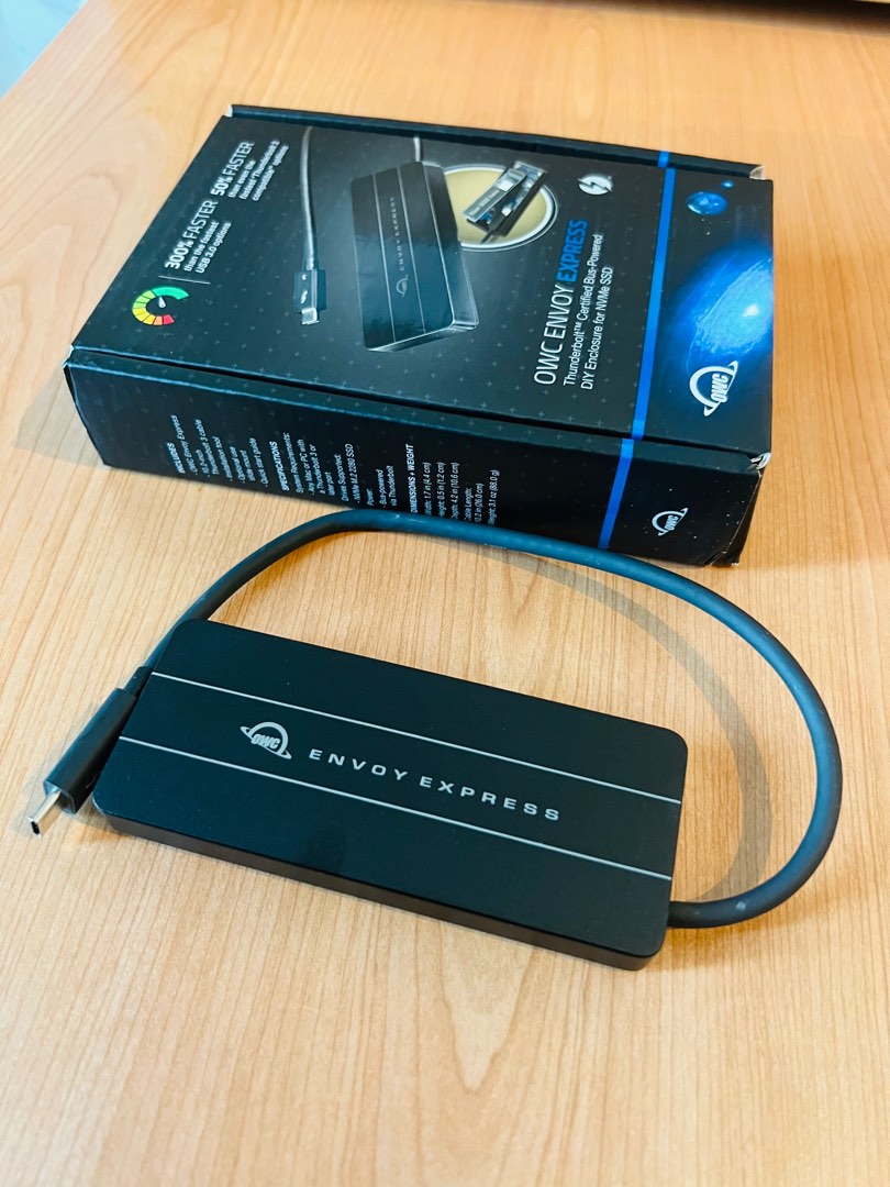 OWC Envoy Express Thunderbolt 3 Enclosure for NVMe M.2 SSD, Computers & Tech, Parts ...