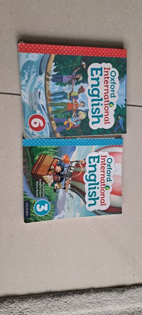 Oxford International English book year 3 and year 6, Hobbies & Toys ...