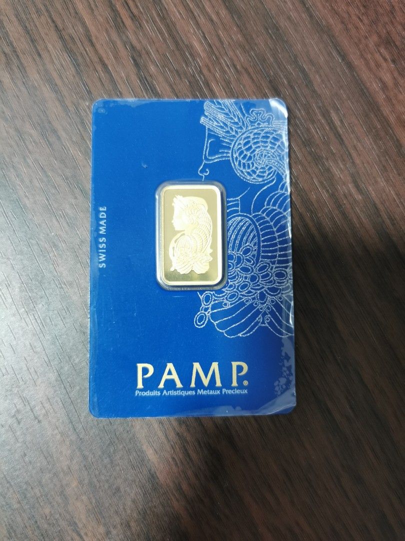 Pamp Suisse 10g 999.9 Gold Bar with Cert (1 pc), Men's Fashion, Watches ...