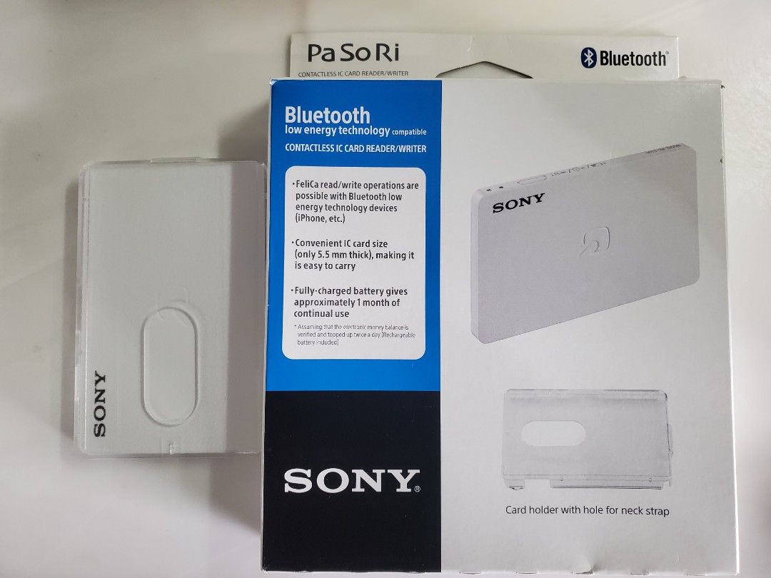 PaSoRi IC card reader, NFC (octopus compatible), 電腦＆科技, 商務用科技產品 - Carousell