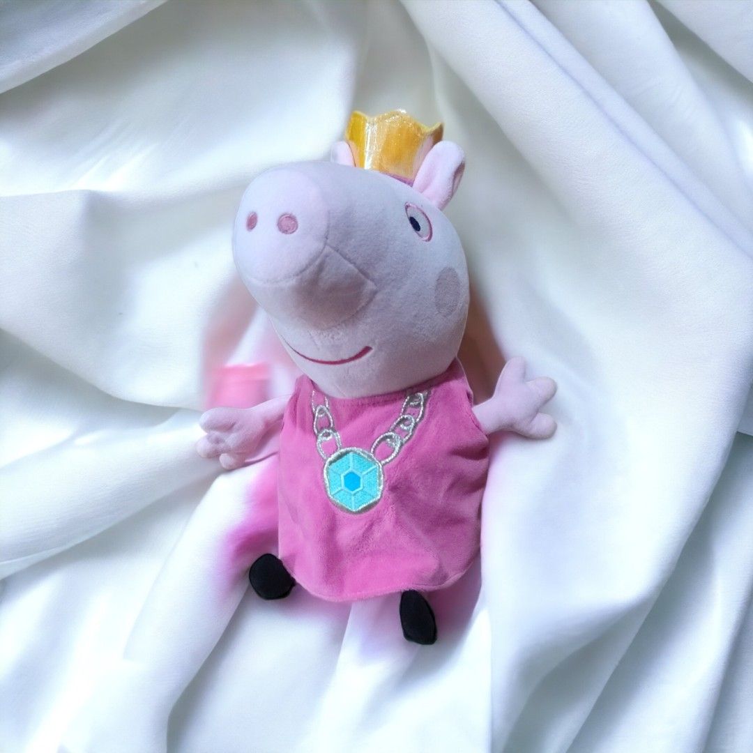 Peppa Pig Princess Stuffed Plush Toy, Hobbies & Toys, Toys & Games on ...