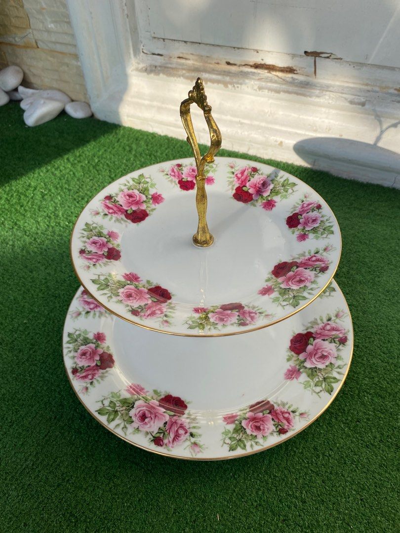 Pinggan tingkat vantage, Furniture & Home Living, Kitchenware ...