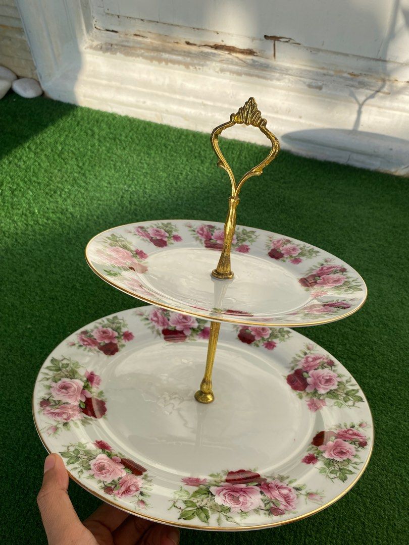 Pinggan tingkat vantage, Furniture & Home Living, Kitchenware ...