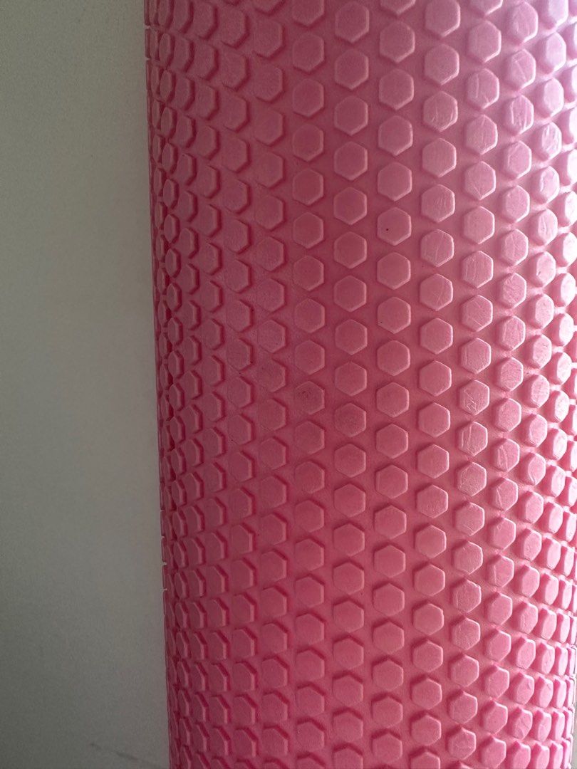 Pink Pilates Exercise Foam Roller, Sports Equipment, Exercise & Fitness ...