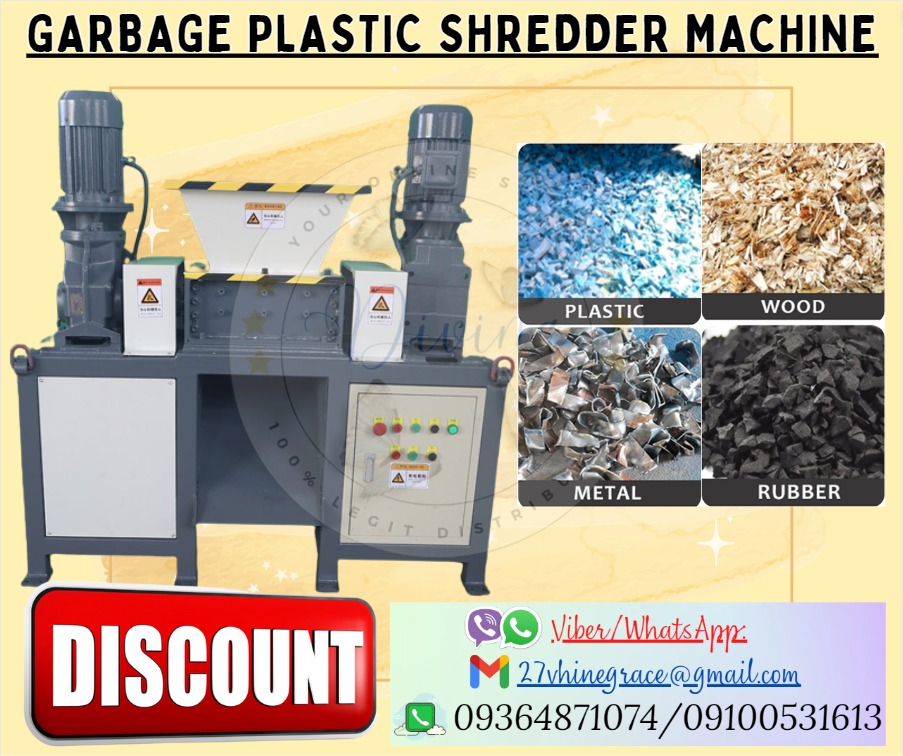 Plastic Shredder Machine Clothes Shredder Textile Crusher Fabric ...