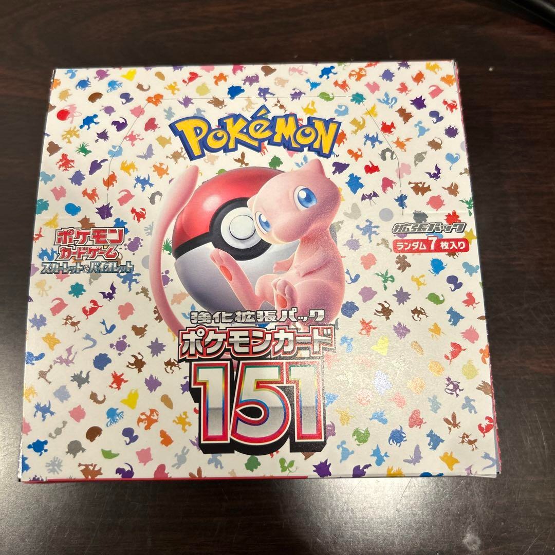 Pokemon 151 Japanese Box, Hobbies & Toys, Toys & Games on Carousell