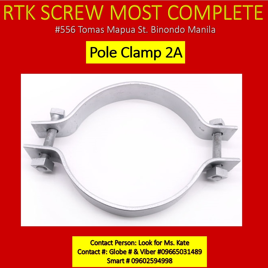 Pole Clamp 2A, Commercial & Industrial, Construction Tools & Equipment ...