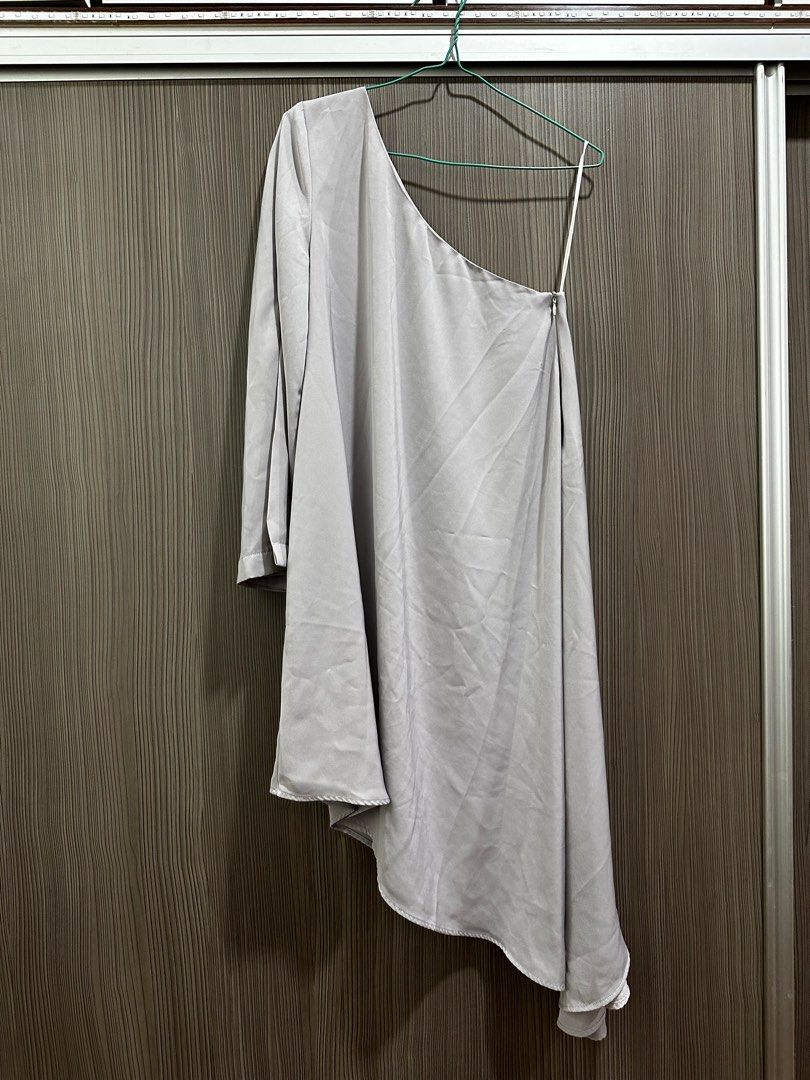 Pomelo toga grey dress, Women's Fashion, Dresses & Sets, Dresses on ...