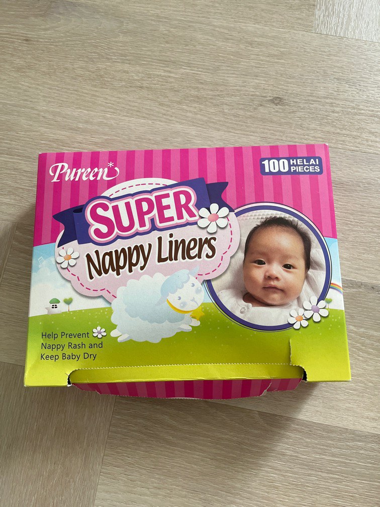 Pureen super nappy liners, Babies & Kids, Bathing & Changing, Other ...
