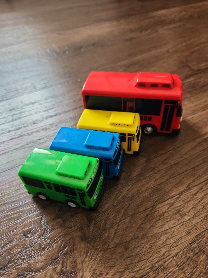 Push and go Tayo Bus (All), Hobbies & Toys, Toys & Games on Carousell